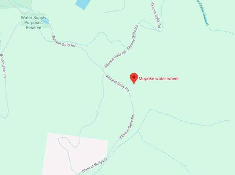 Campbells Creek - Mopoke Gully Water Wheel - North Central - Outside ...