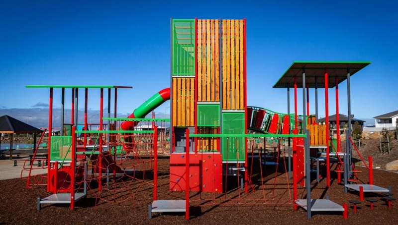 Lucas Central Park Playground, Eleanor Drive Playground, Lucas - All ...